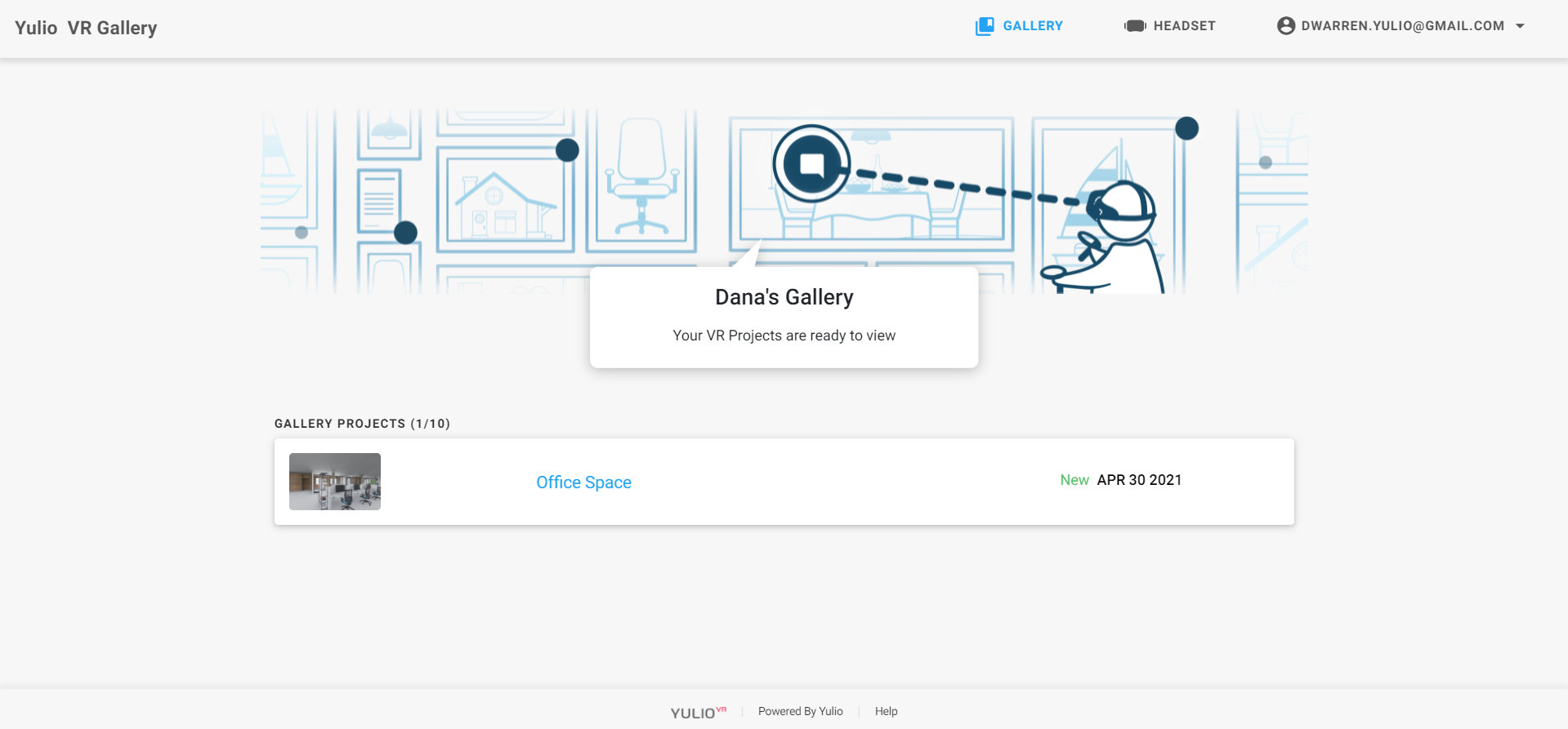 New Yulio Feature: Curate your VR Experiences with Client Galleries!